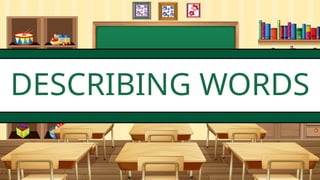DESCRIBING WORD ENGLISH GRADE 1 PPT.pptx