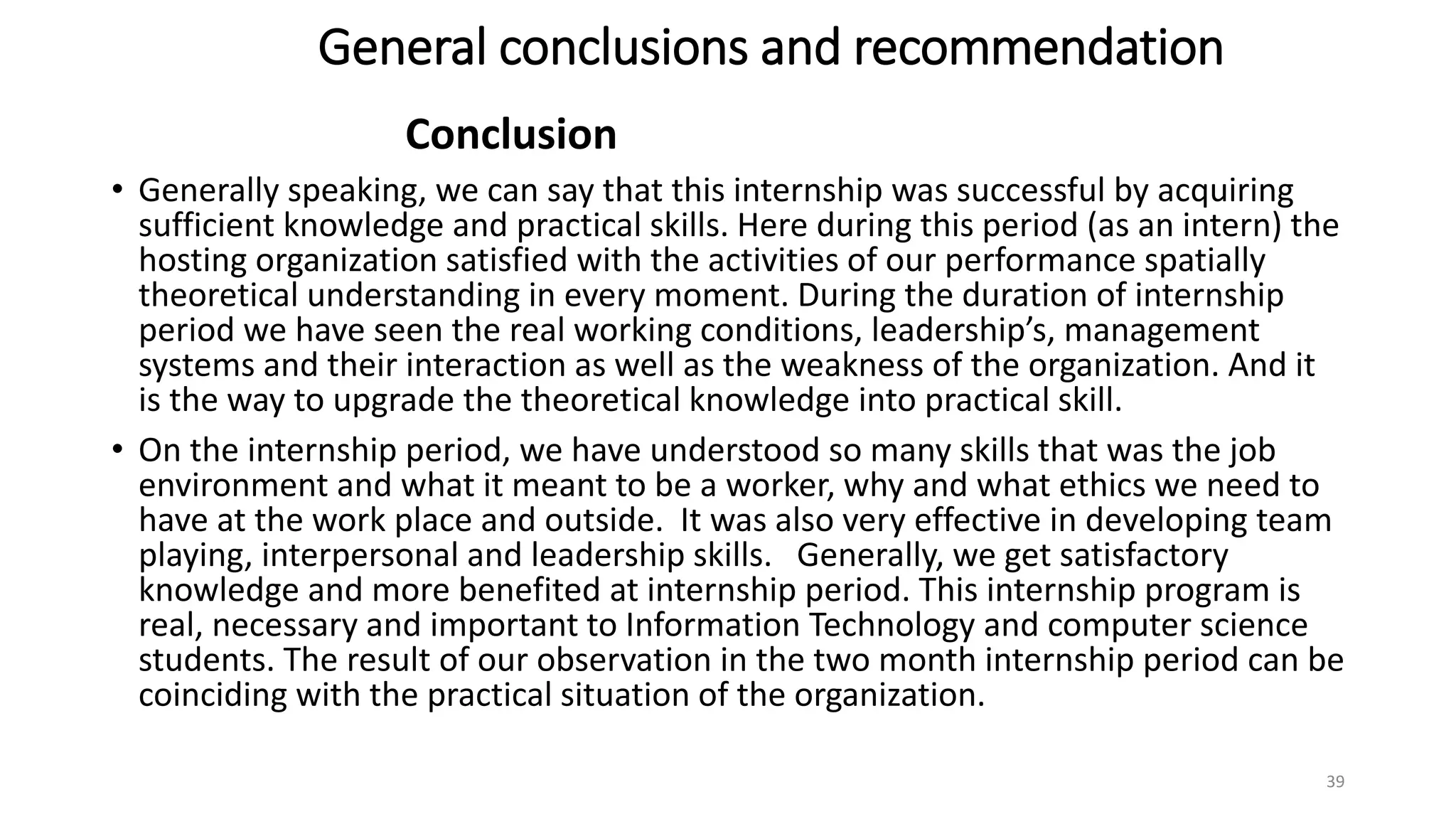 FINAL PowerPoint internship project presentation .ppt