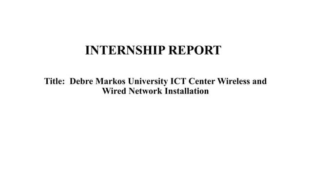 FINAL PowerPoint internship project presentation .ppt