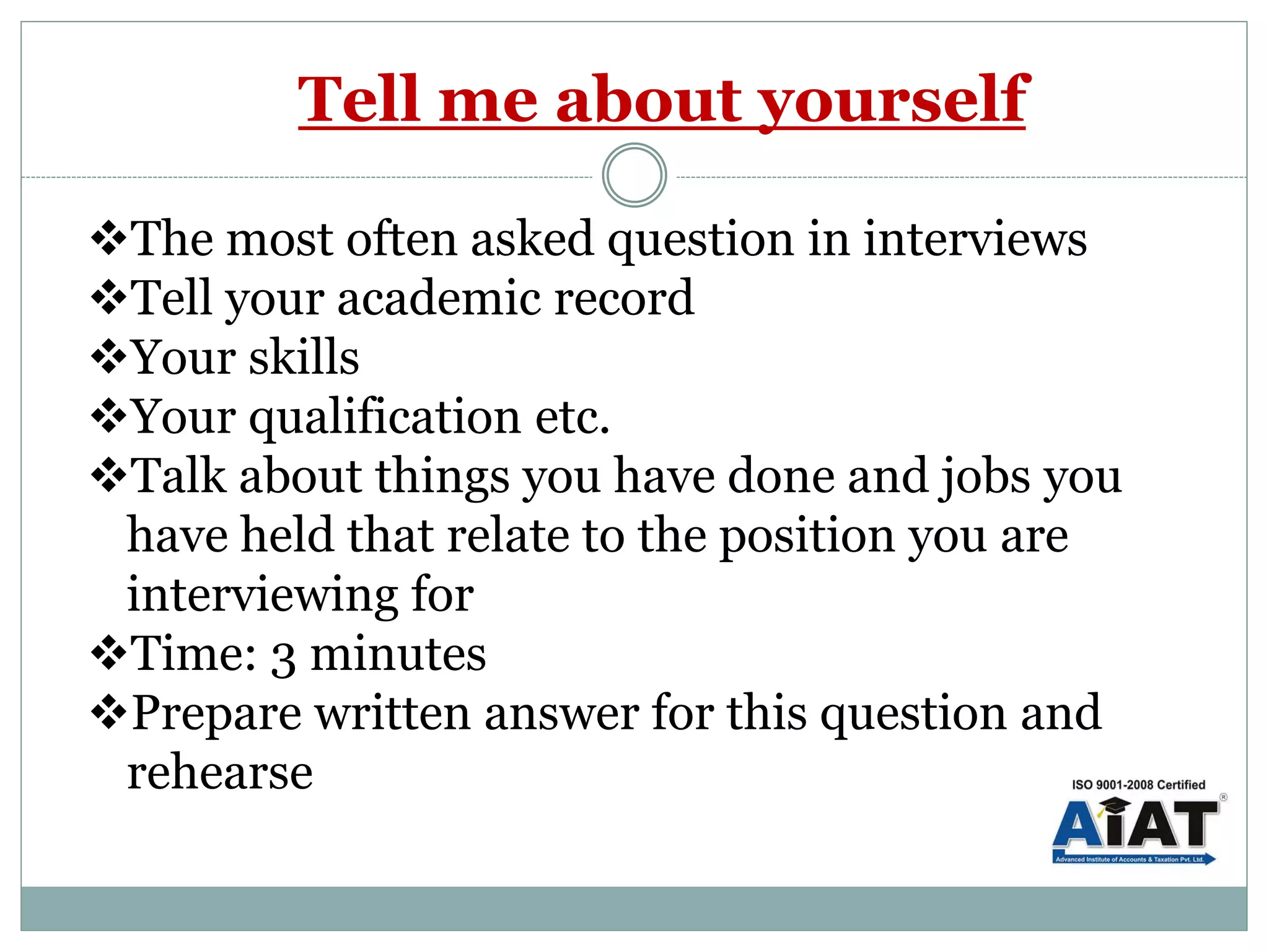 PDP & JOB interview techniques | PPTX | Resume Writing and Advice | Job Search