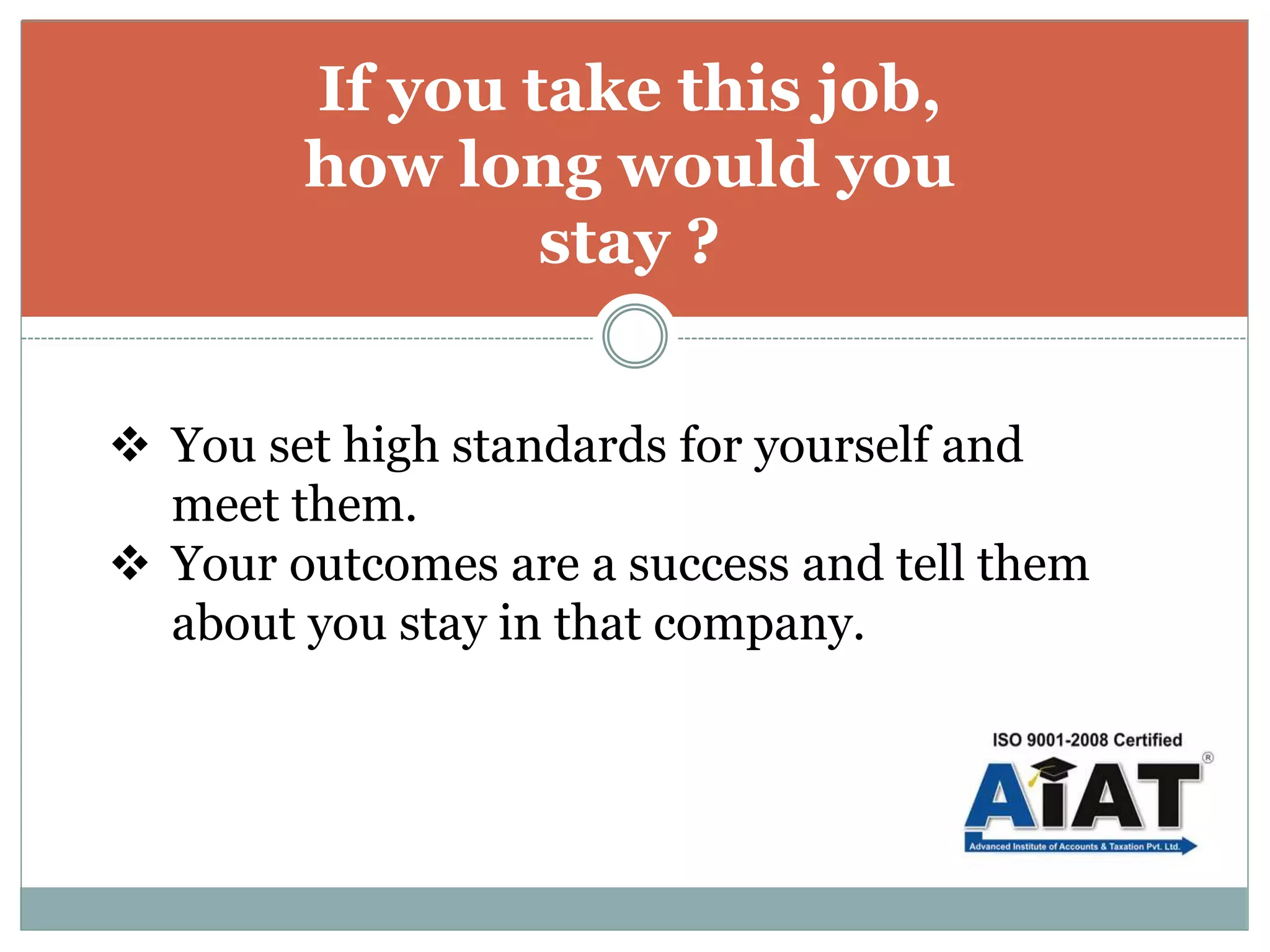 PDP & JOB interview techniques | PPTX | Resume Writing and Advice | Job ...