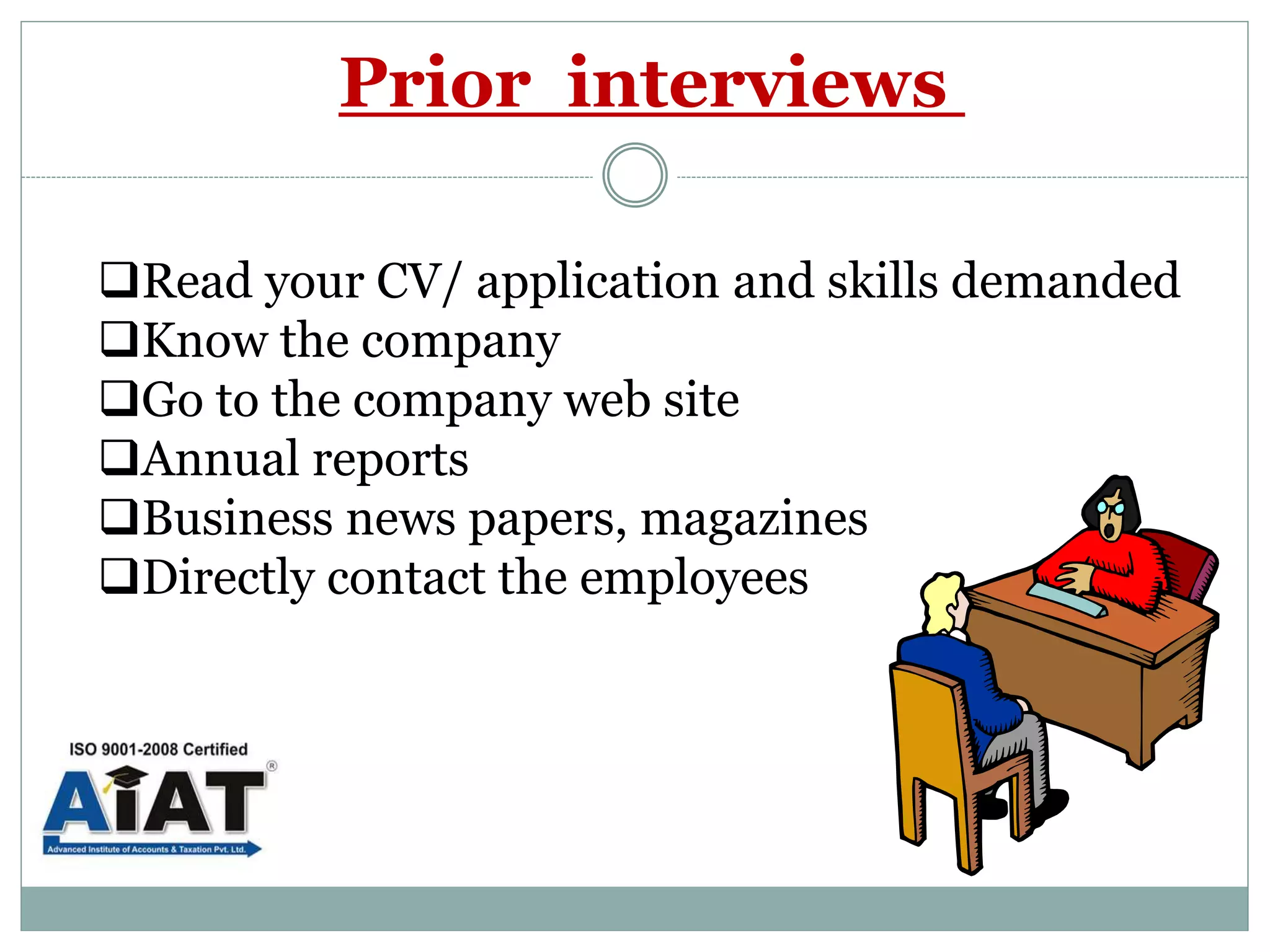 PDP & JOB interview techniques | PPTX | Resume Writing and Advice | Job ...