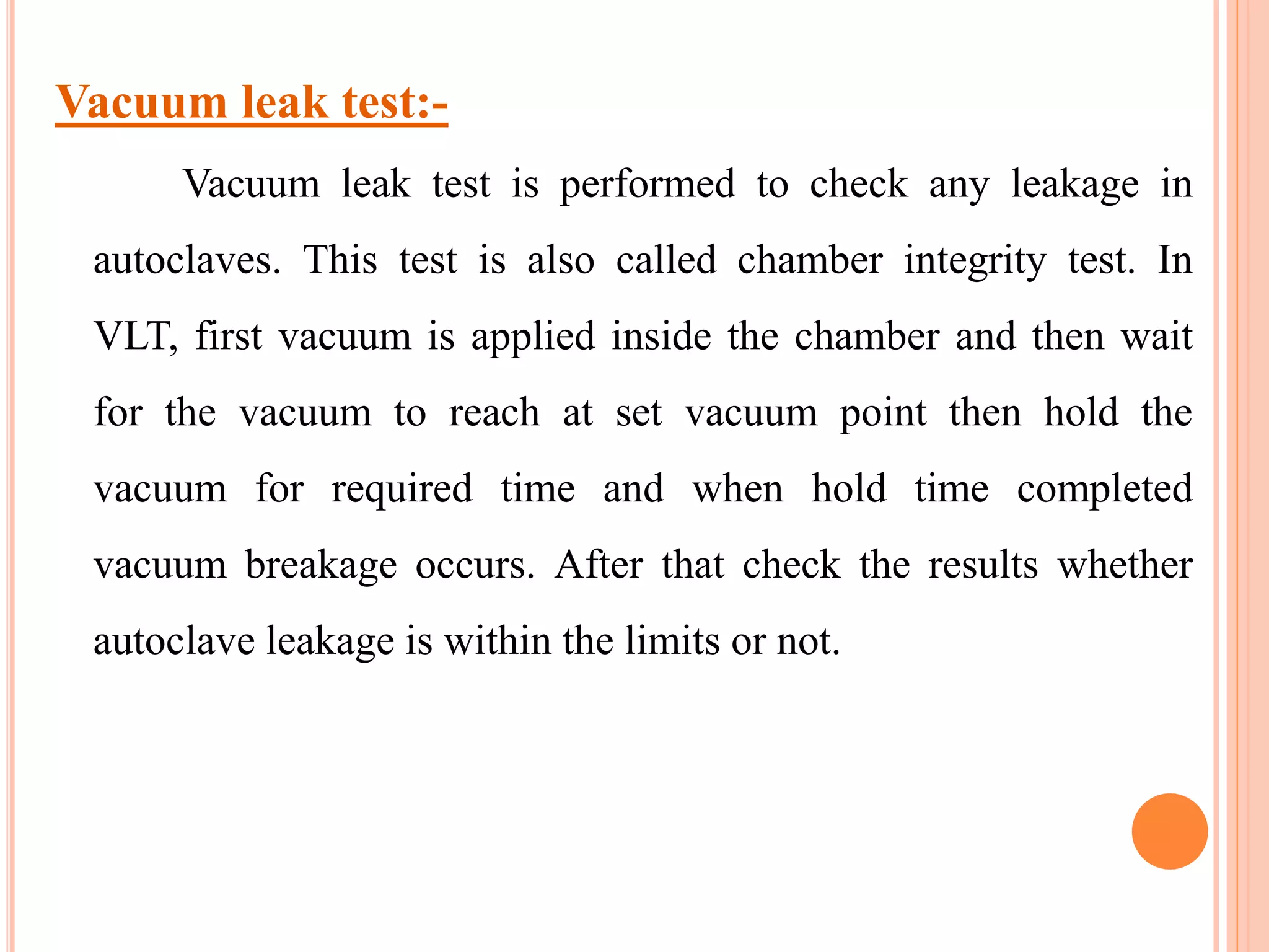 validation of autoclave | PPTX