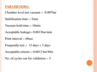 validation of autoclave | PPTX