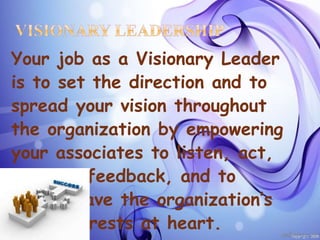 Visionary Leadership | PPTX