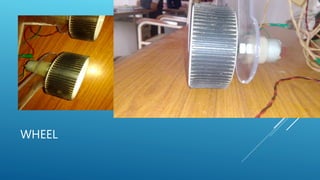 Rocker bogie mechanism (mars rover) final year mini project | PPTX