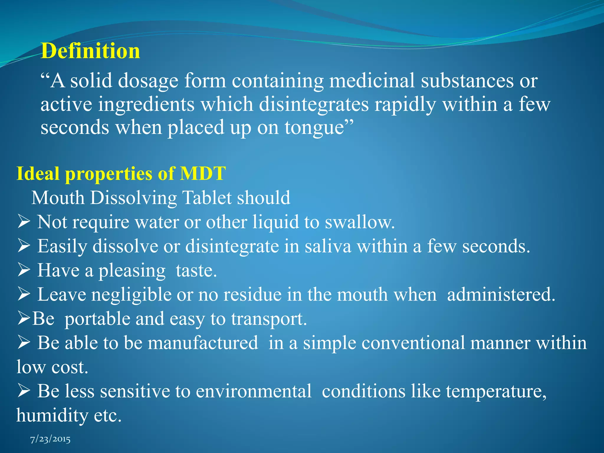 Final ppt mdt | PPTX