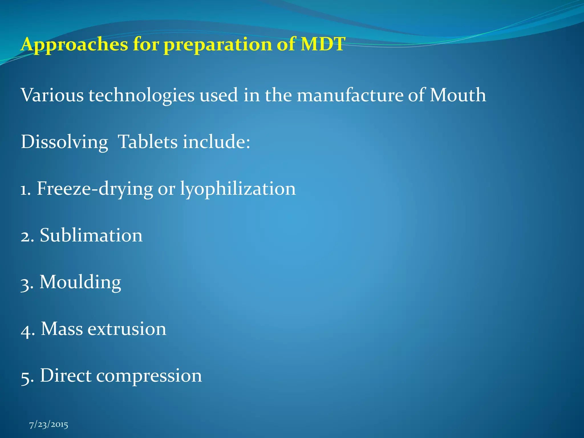 Final ppt mdt | PPTX