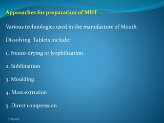 Final ppt mdt | PPT