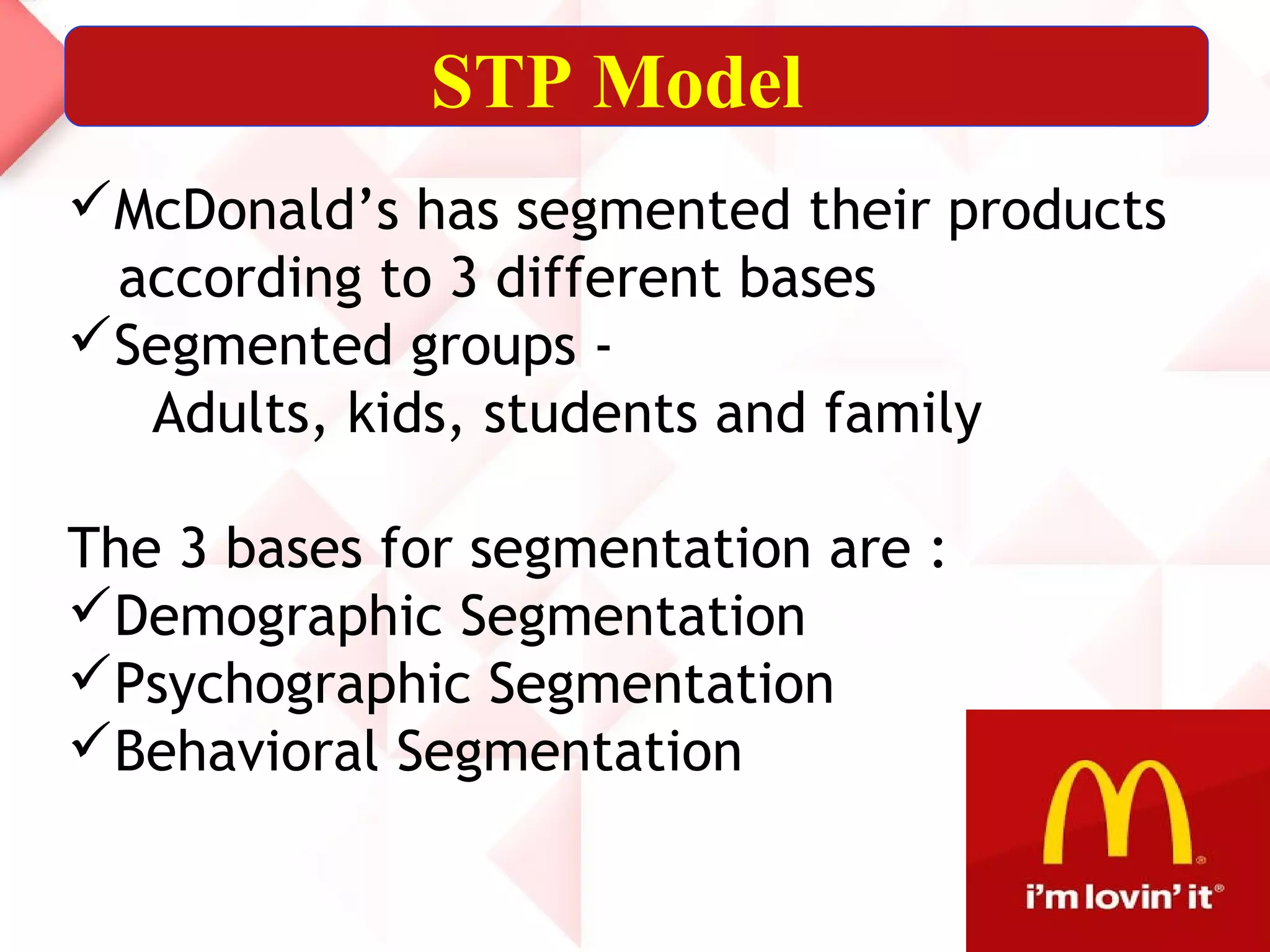 Mcdonald's marketing | PPT