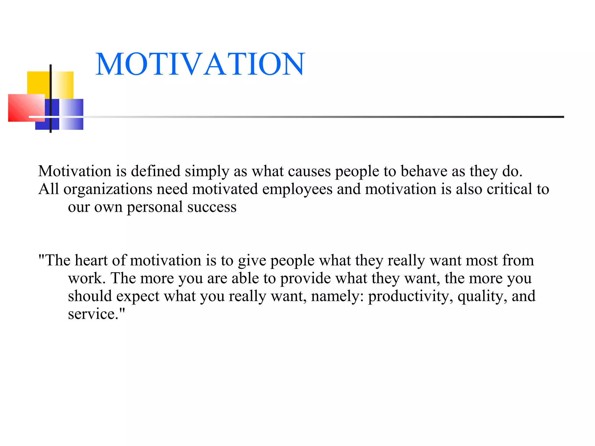 Motivation Presentation | PPT