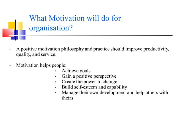Motivation Presentation | PPT