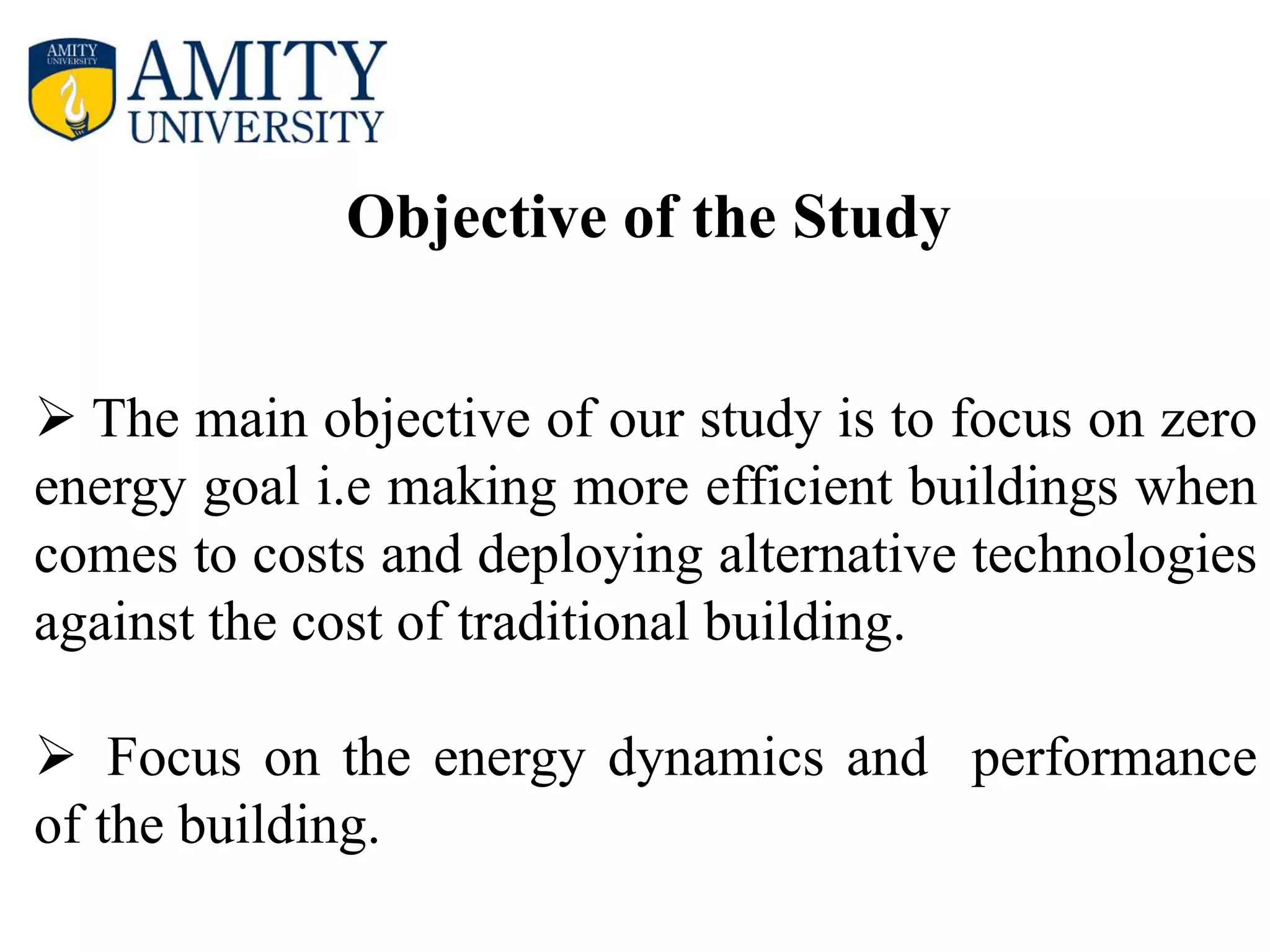 STUDY NET ZERO ENERGY BUILDING | PPTX