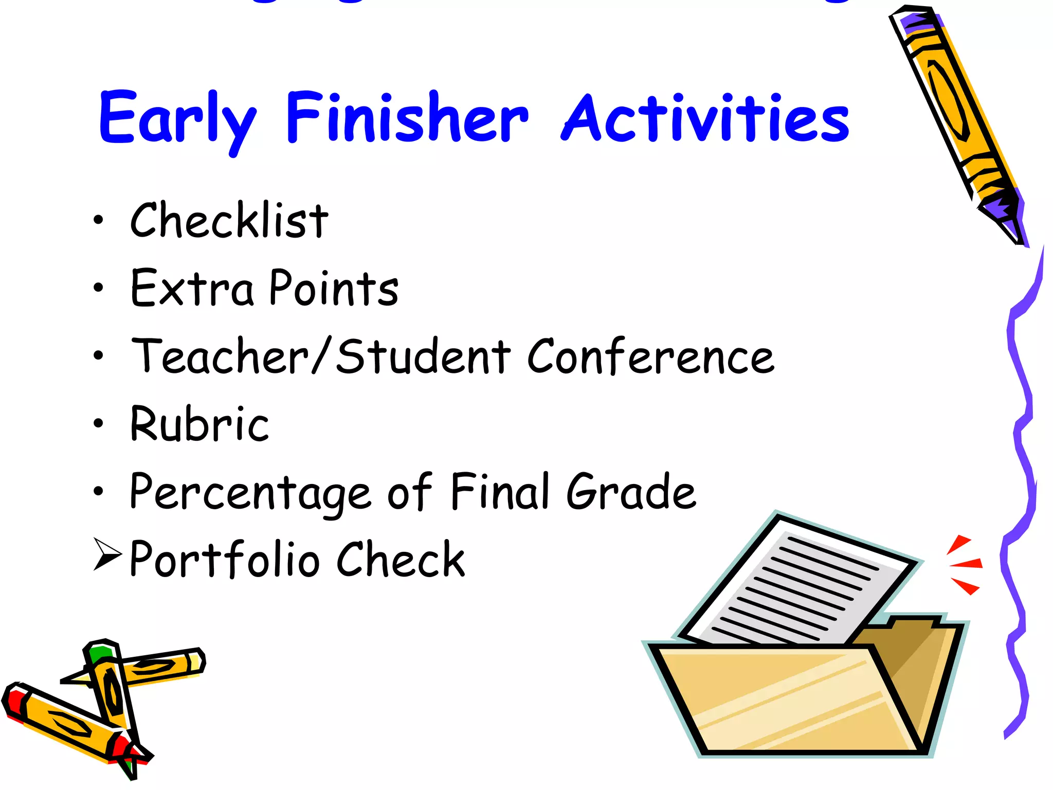 What Do I Do When Students Finish Their Work Early (Common Core and ...