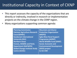 Climate Change and Ecosystem Assessment | PPTX