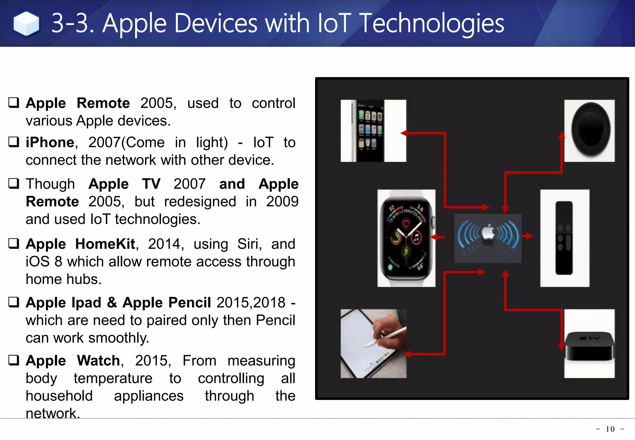 Apple Inc. and it's implementation of IoT | PPTX