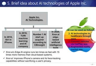 Apple Inc. and it's implementation of IoT | PPTX