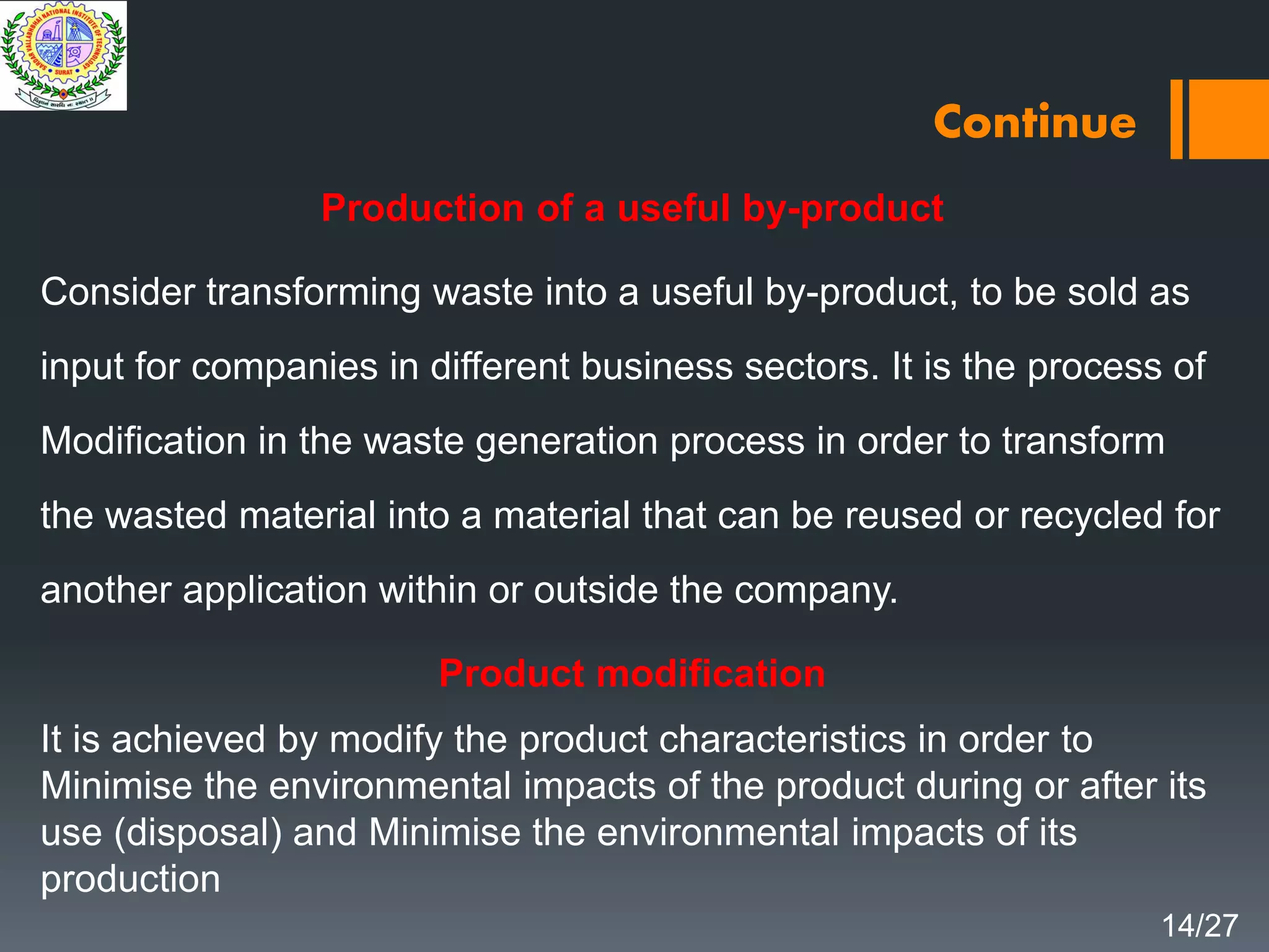 cleaner production | PPTX
