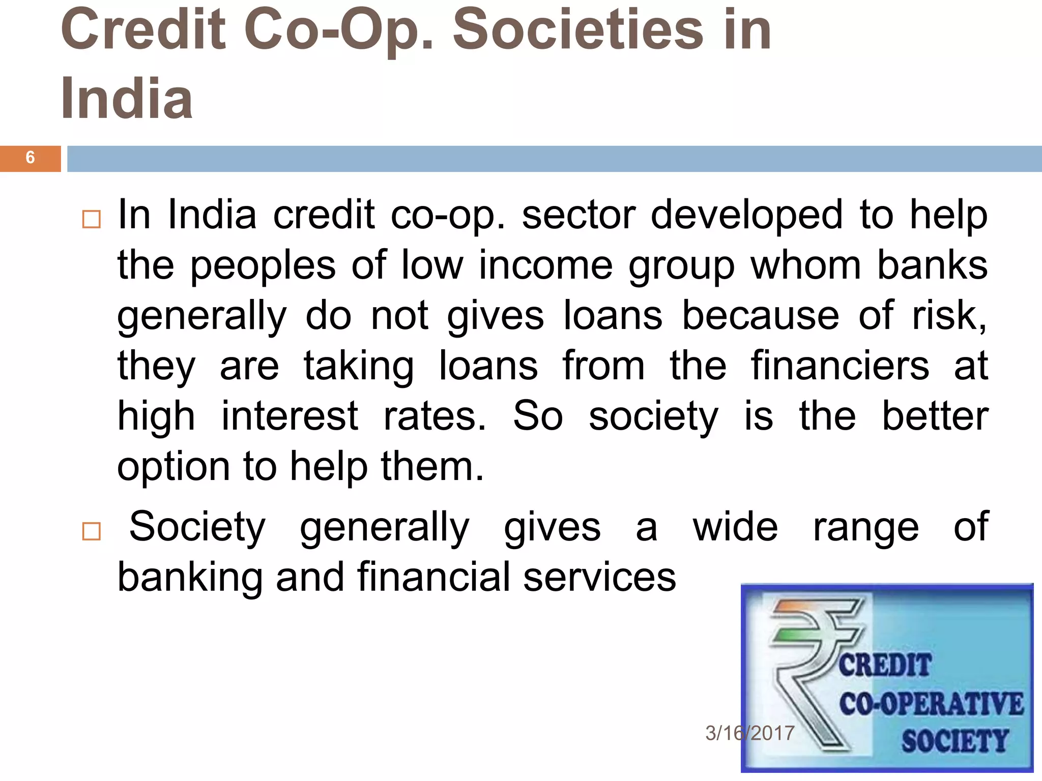 credit co operative | PPTX