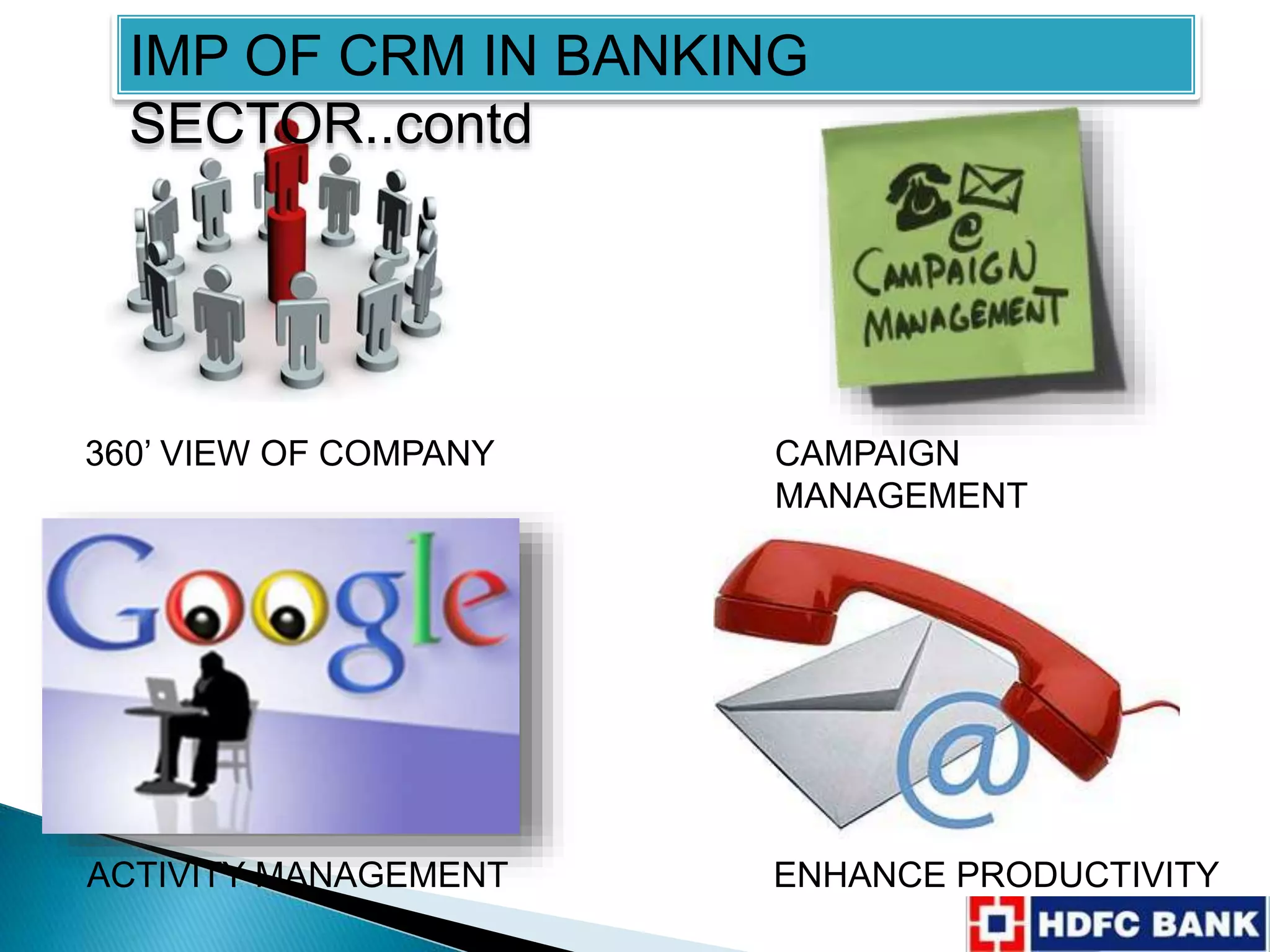 CRM Process Management In HDFC | PPTX