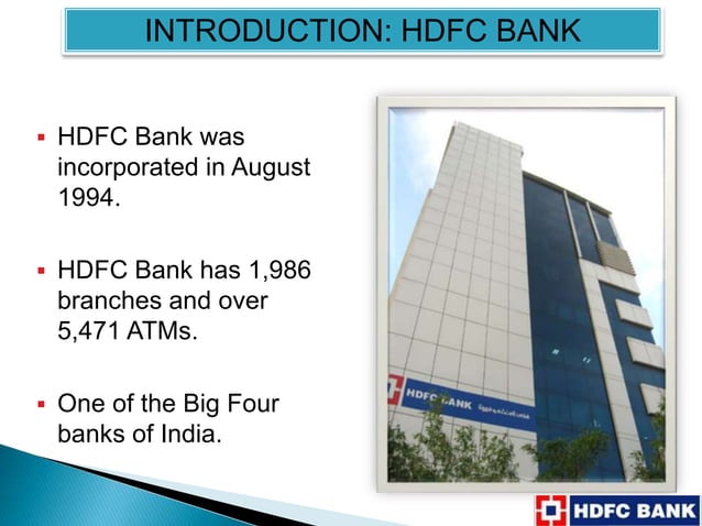 CRM Process Management In HDFC | PPTX