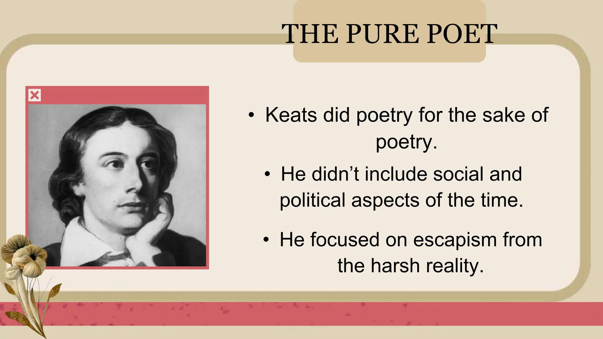 Introduction of John Keats (Life & Works of John Keats) | PPT