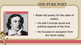 Introduction of John Keats (Life & Works of John Keats) | PPT