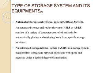material handling use, storage and disposal | PPTX