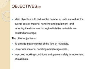 material handling use, storage and disposal | PPTX