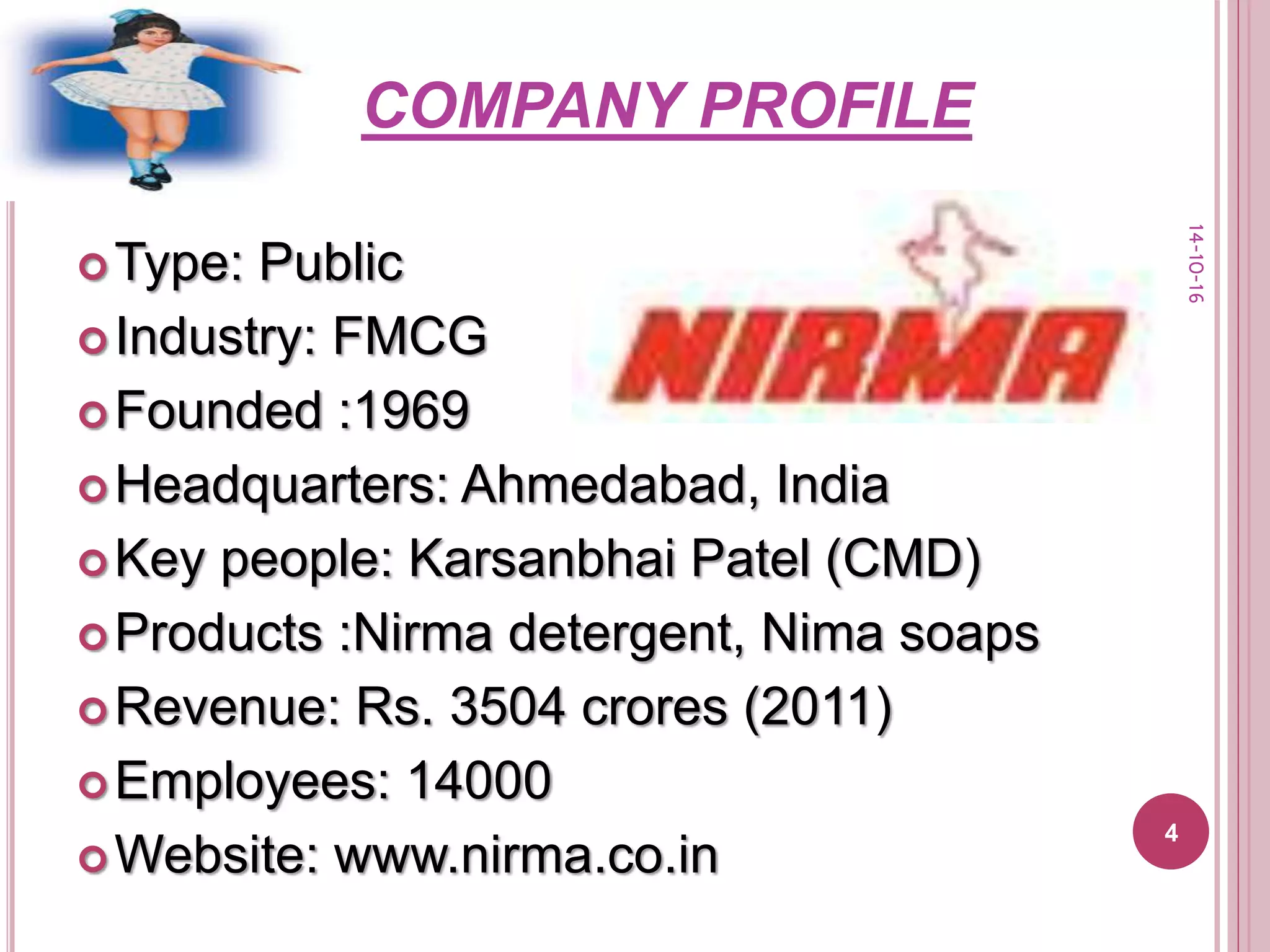 Final ppt of nirma | PPTX