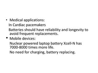 NUCLEAR MICROBATTARY | PPT