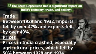 PPT ON GREAT ECONOMIC DEPRESSION CLASS 10 | PPTX