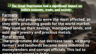 PPT ON GREAT ECONOMIC DEPRESSION CLASS 10 | PPTX