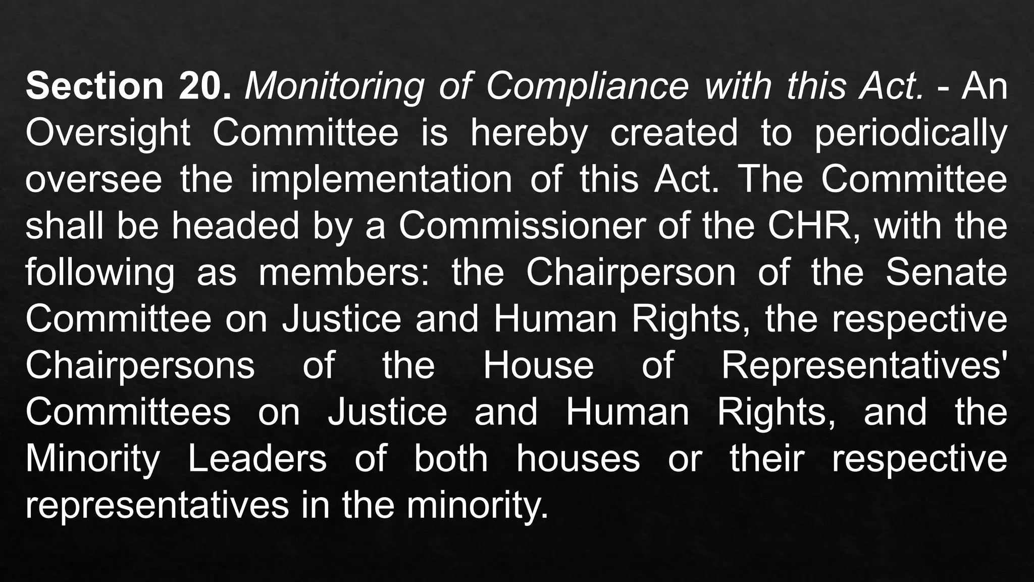 Final PPT on 9745. Republic Act No. 9745pptx | PPTX