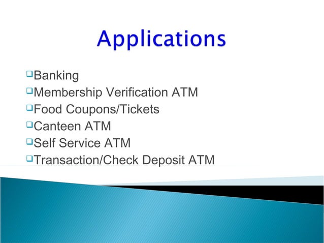 ATM Security by using Fingerprint Recognition And GSM | PPT