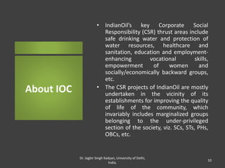 Review of CSR - Corporate Social Responsibility Initiatives by top PSU ...