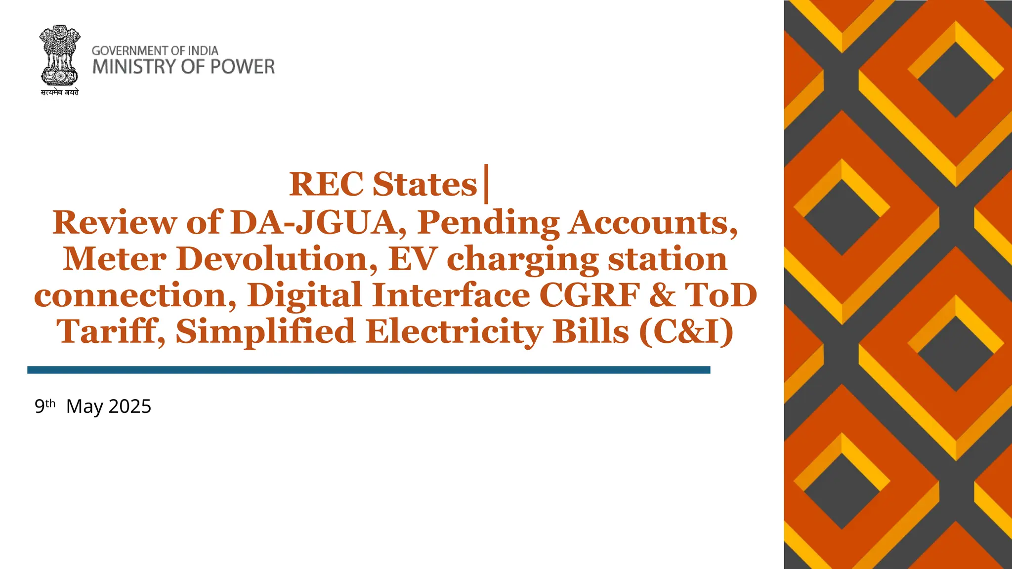 Final PPT on DAJGUA, EV Charging, Meter Devoloution, CGRF, Annual ...