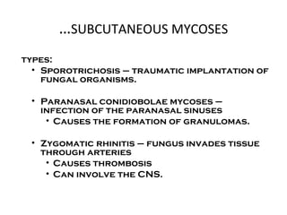 Final ppt on fungal diseases | PPT