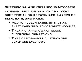 Final ppt on fungal diseases | PPT