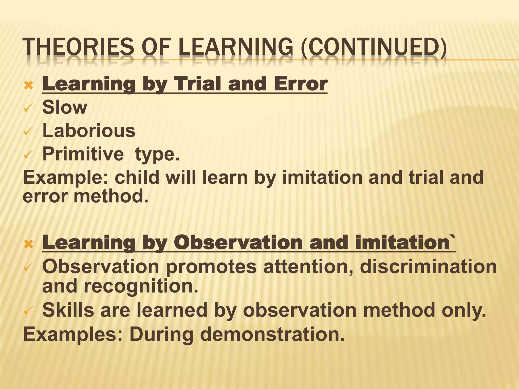 learning in nursing education | PPTX