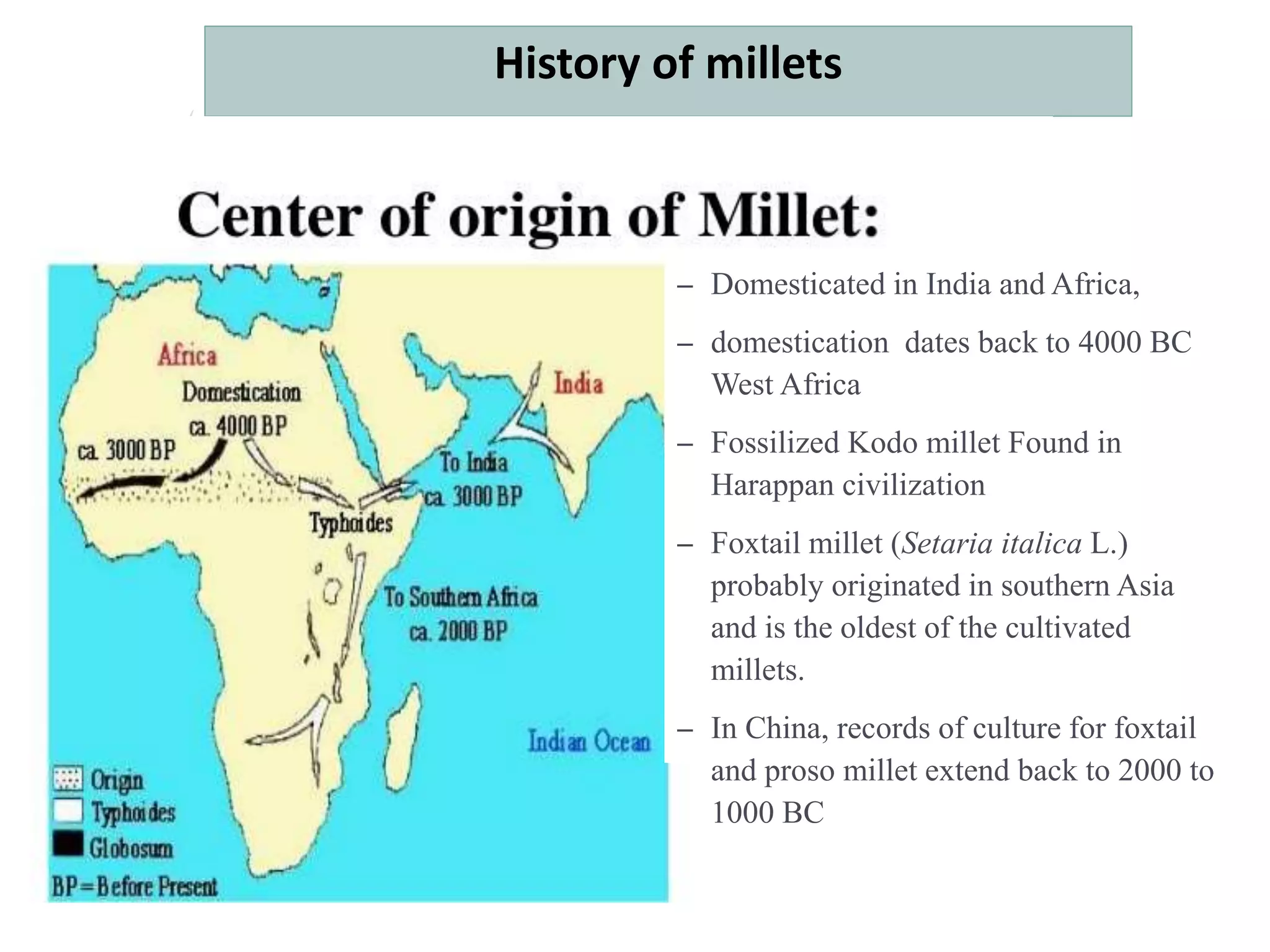 Status, Scope and challenges in Millet processing | PPTX