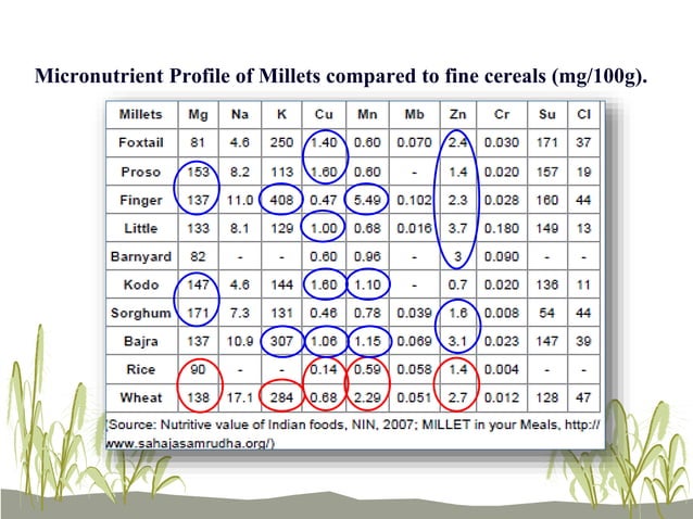 Status, Scope and challenges in Millet processing | PPTX | Commodities ...