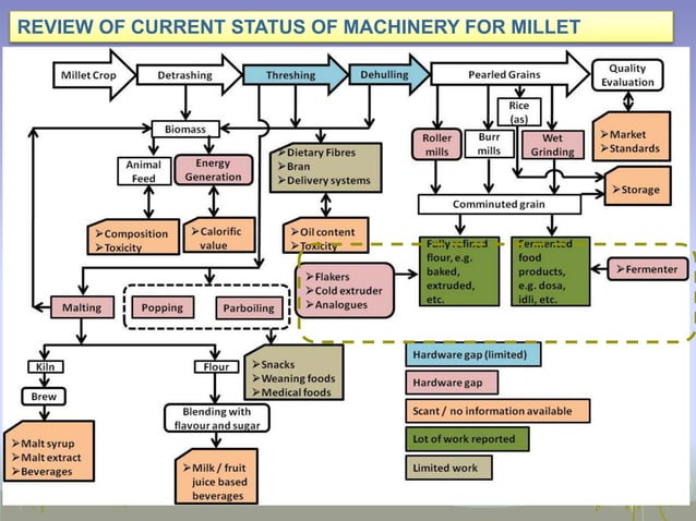 Status, Scope and challenges in Millet processing | PPTX | Commodities ...