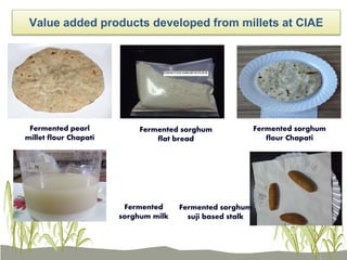 Status, Scope and challenges in Millet processing | PPTX