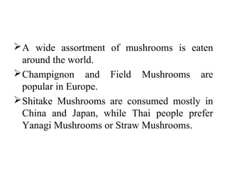 Final ppt on mushroom | PPT