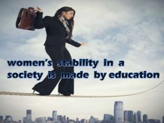 Empowerment of women through Education By M.AYSHA SAMINA,A.IKSAS RUKKIA ...