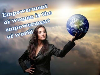 Empowerment of women through Education By M.AYSHA SAMINA,A.IKSAS RUKKIA ...