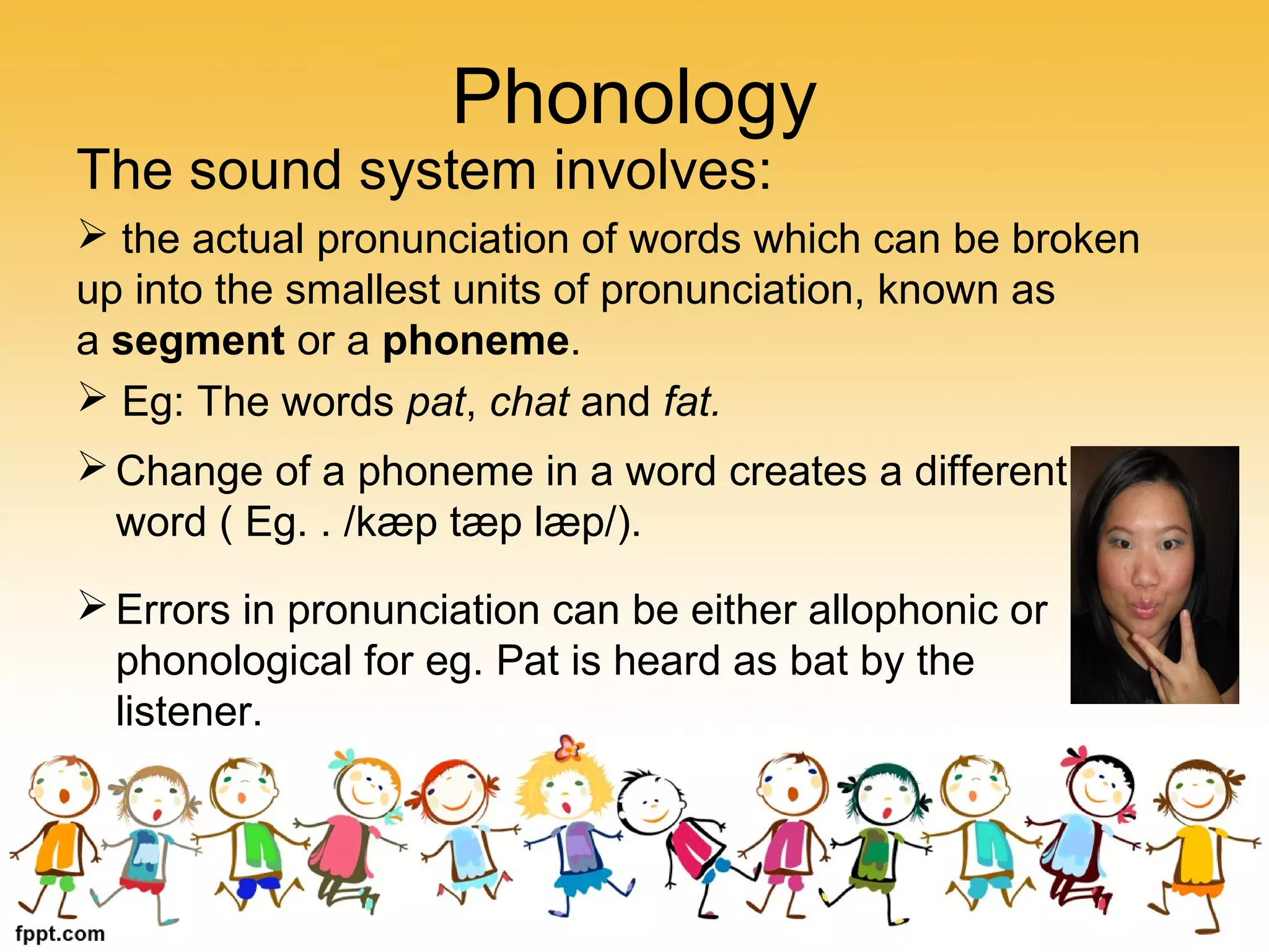 ppt on phonology | PPT