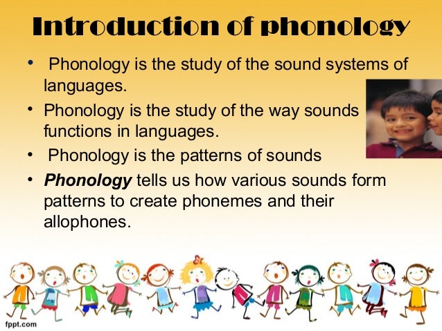 ppt on phonology