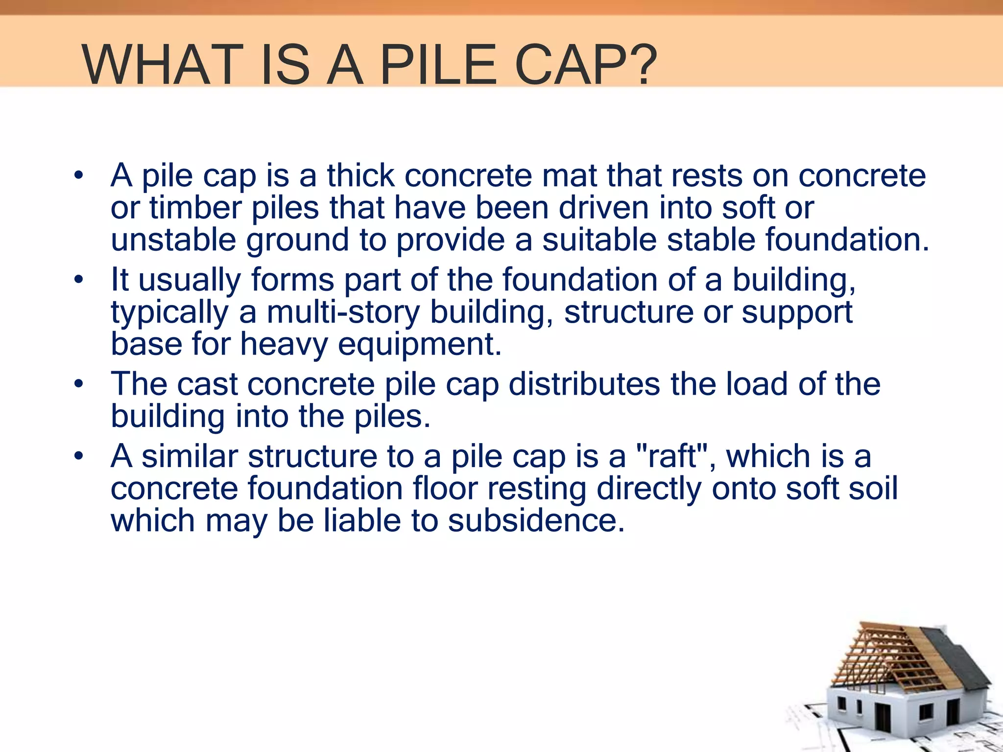 Design of pile cap | PPTX
